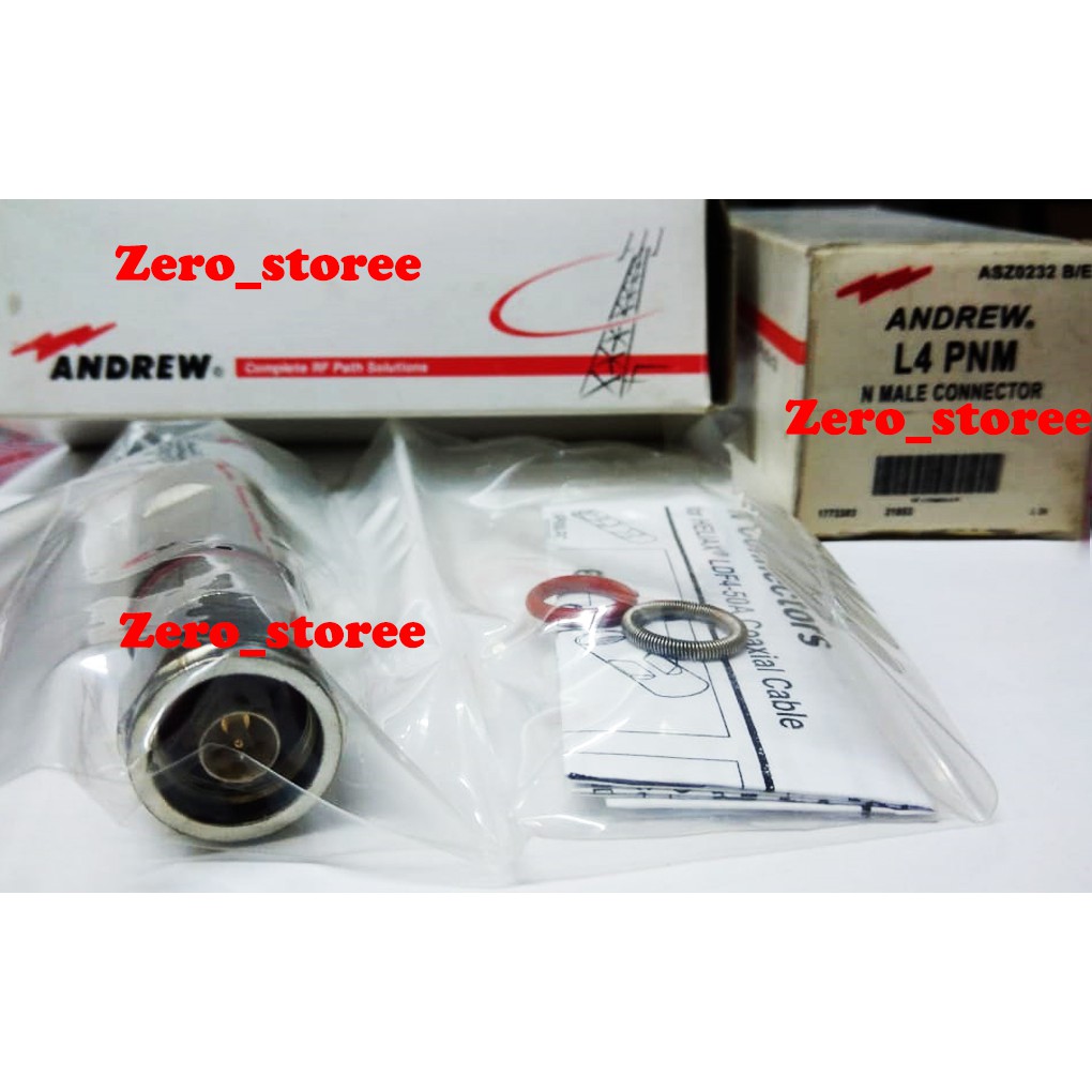 Jual Konektor Andrew L4TNM-PS LDF4 N Male N laki Kabel Konektor LDF 4 ...