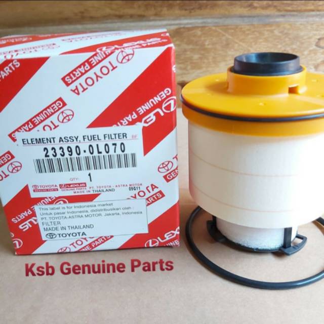 Jual Saringan Filter Solar New Innova Reborn Fortuner Hilux Diesel ...