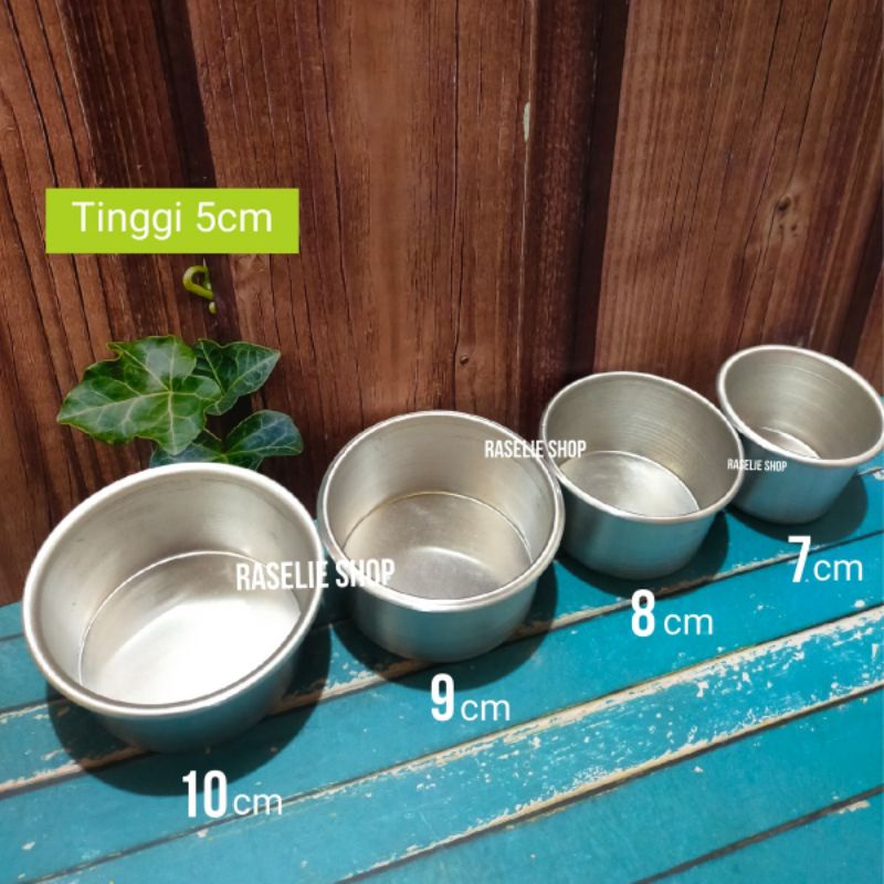 Jual Loyang PRESS Bolu Bulat Tinggi 5cm Cetakan Kue Balbal Chesse Cake ...