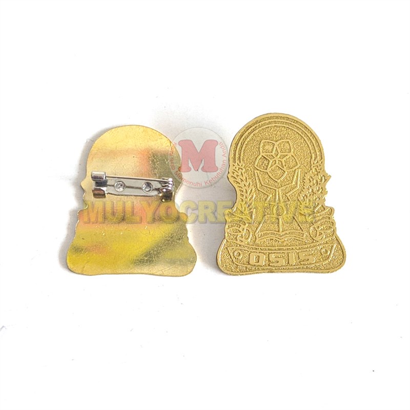 Jual Pin Osis Sekolah Full Logam Kuningan - Pin Bros Logo Osis Atribut ...