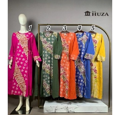 Jual (LD 110 CM,PB 130 CM) Daster Huza Batik Pekalongan Longdres ...