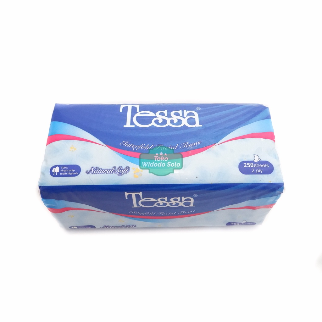 Jual Tissue Facial Tessa Isi 250 Lembar 2 Ply Interfold Facial Tissue ...