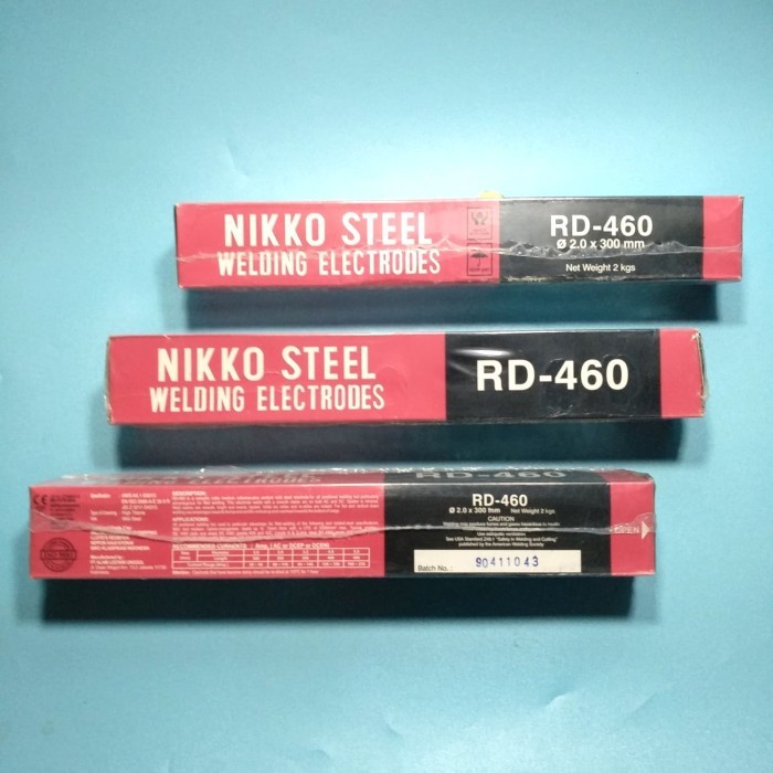 Jual Kawat Las 2,0x300mm RD-460 / Welding Electrodes / Nikko Steel / 2 kg | Shopee Indonesia