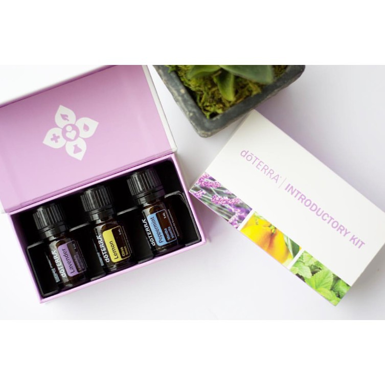 Jual introduction kit essential oil doterra ( lemon 5 ml , peppermint 5 ...