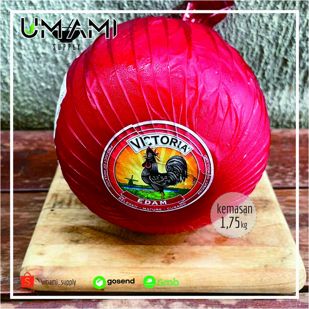 Jual Dejong / De Jong's - Victoria Keju Edam - REPACK 218gr | Shopee ...