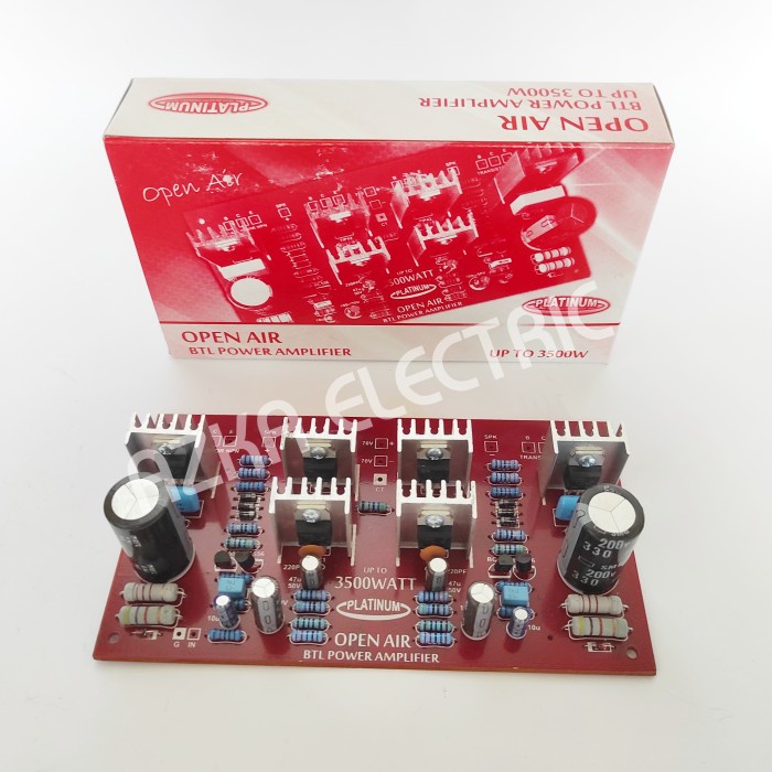 Jual Kit Driver Power Amplifier Open Air BTL 3500W | Shopee Indonesia