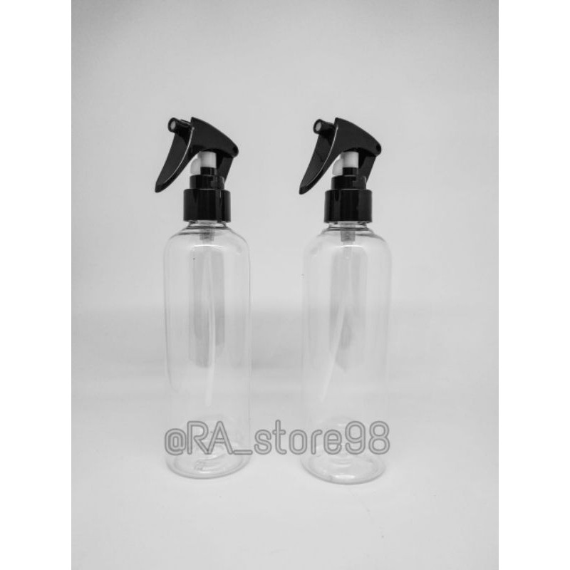 Jual Botol Spray Trigger 250ml Clear / Botol Trigger Spray Bening 250ml / Botol Berkualitas ...