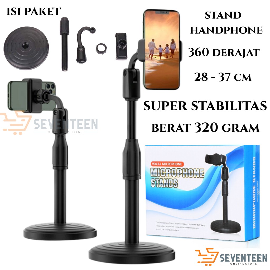 Jual STAND HD25 HANDPHONE UNIVERSAL / STAND HP HD-25 HOLDER STAND HD 25 ...