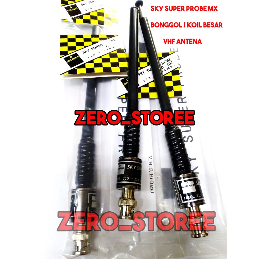 Jual Super Stick VHF Antena Tarik HT Sky Super Probe MX D101 BNC icom v80 D antenna V86 D-101 ...