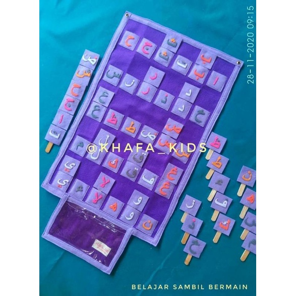 Jual POSTER FLANEL MENCOCOKAN HIJAIYAH | MATCHING HIJAIYAH | BUSYBOOK ...
