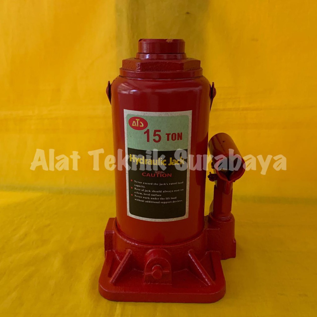 Jual DONGKRAK BOTOL ATS HYDRAULIC JACK 3 TON T 3000 KG HIDROLIC ...