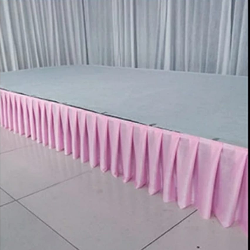 Jual DEKOR5ASI MEJA/SKRITING MEJA/ROK MEJA REMPEL TINGGI 85CM X PANJANG ...