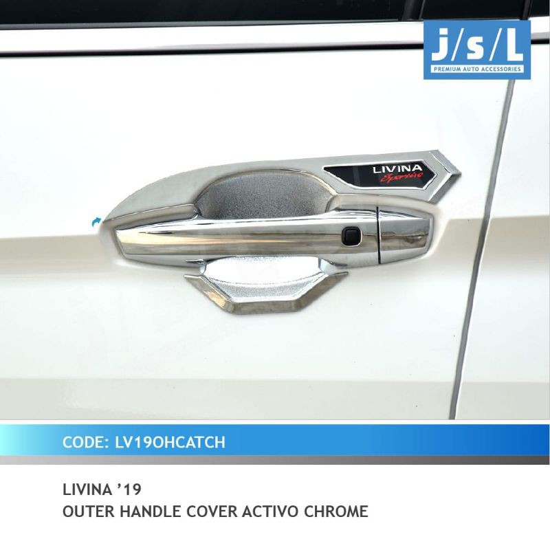 Jual LIVINA 19 Outer Mangkok Pintu ACTIVO Krom Chrome JSL | Shopee Indonesia