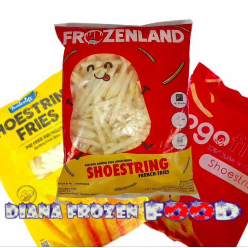 Jual Gogo kentang 1kg/kentang Goreng 1kg / kentang Frozen 1kg | Shopee ...