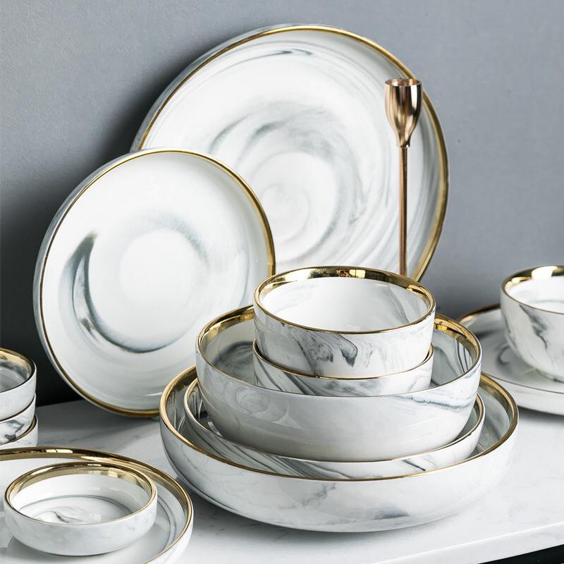 Jual White Pattern Porcelain Plate - Piring - Piring Saji - Piirng ...