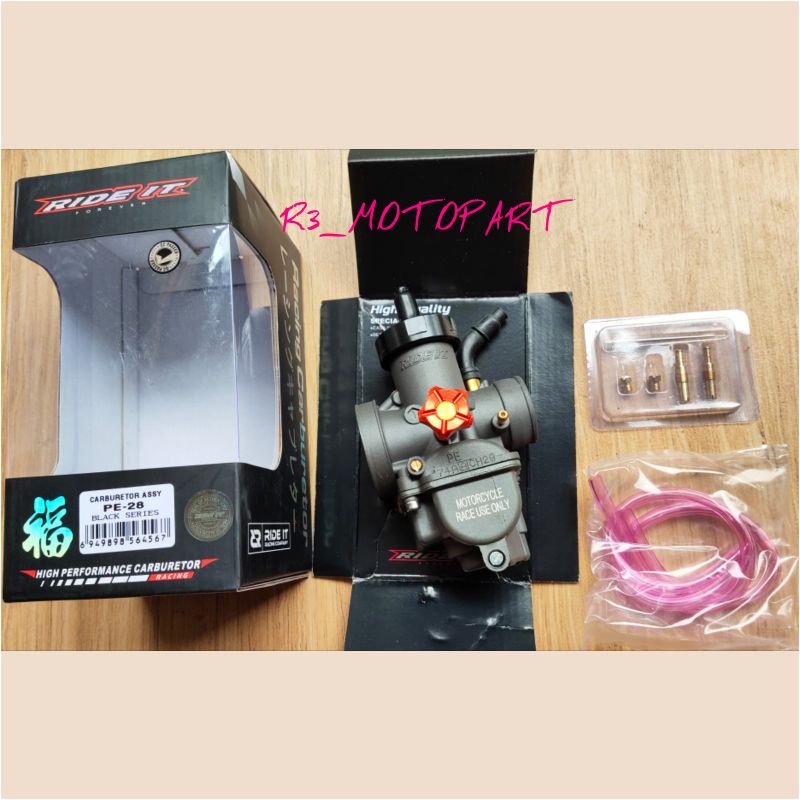 Jual Karbu/Karburator NSR PE 28 RIDE IT Black Series ORI/ORIGINAL | Shopee Indonesia