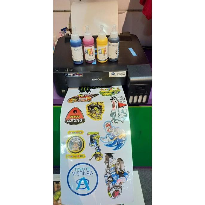 Jual Populer] Printer Sablon & Sticker Infus Tinta Pigment | Shopee ...