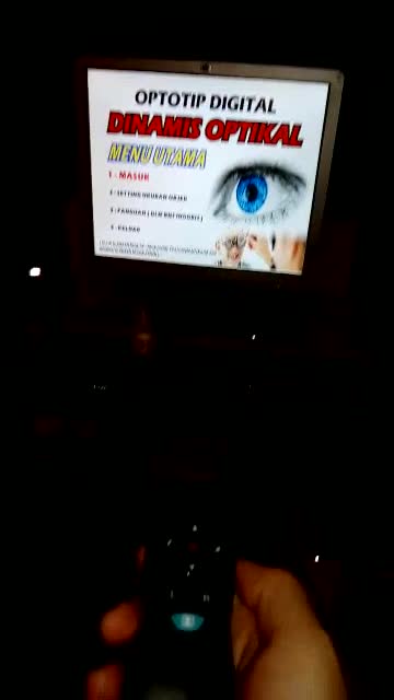 Jual tes mata digital Optotip digital Snellen chart digital PAKET ...