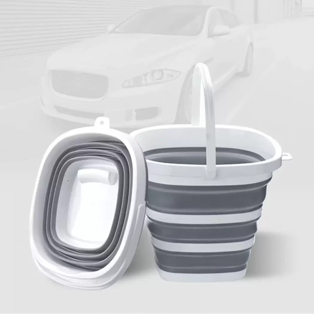 Jual Ember Lipat Portable Persegi Multifungsi 10 liter Baskom Water ...