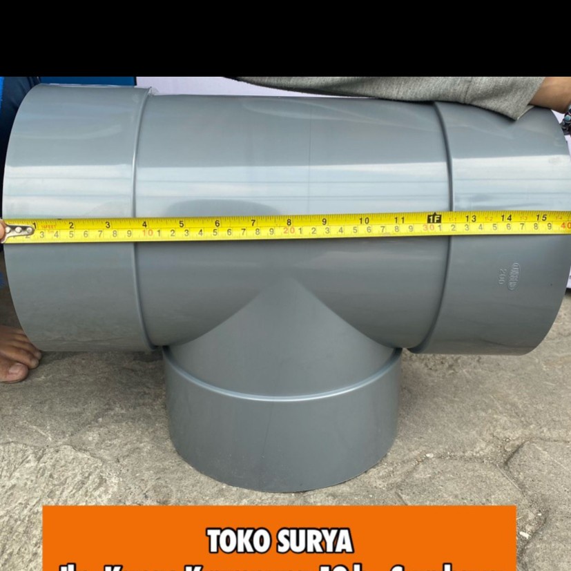 Jual LGGtee8 - TEE 8" TEE 8 INCH TEE 8 DIM - SAMBUNGAN TEE PVC 8" / TEE ...