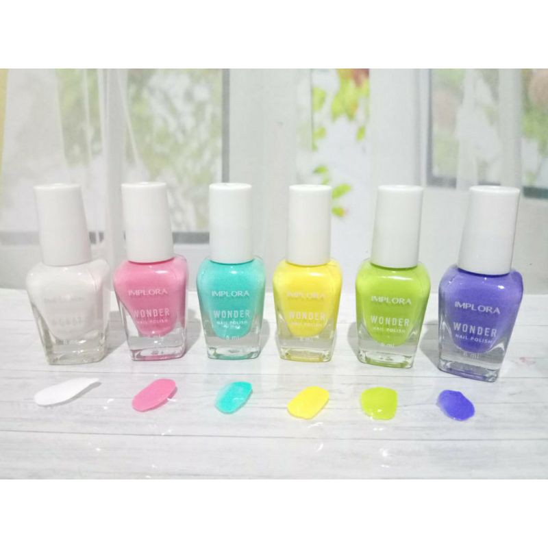 Jual NEW IMPLORA Nail Polish WONDER Series 8 ml - KUTEK IMPLORA Terbaru ...