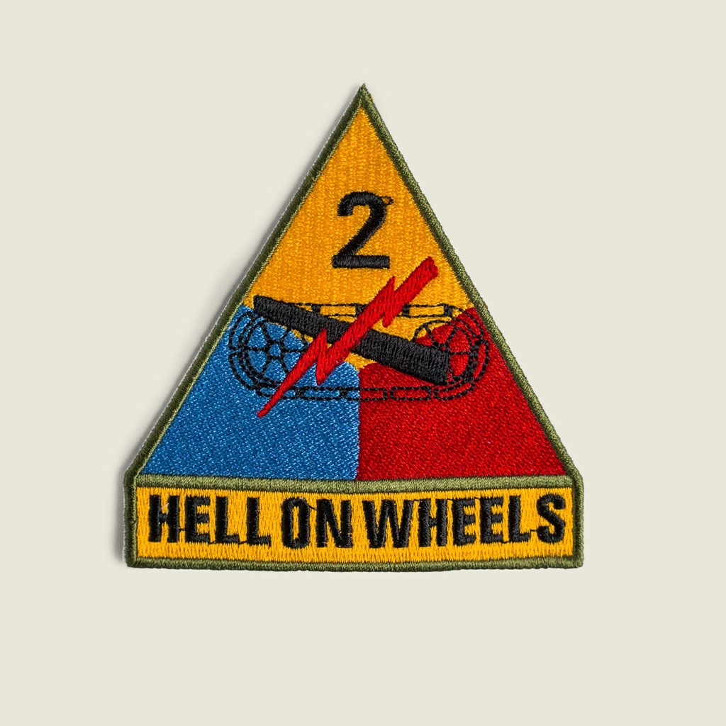 Jual 2nd Armored Division Hell On Wheels Patch | Shopee Indonesia