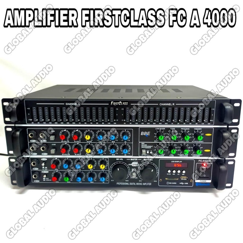 Jual Power Amplifier FirstClass Fc A 4000 Original Profesional Audio ...