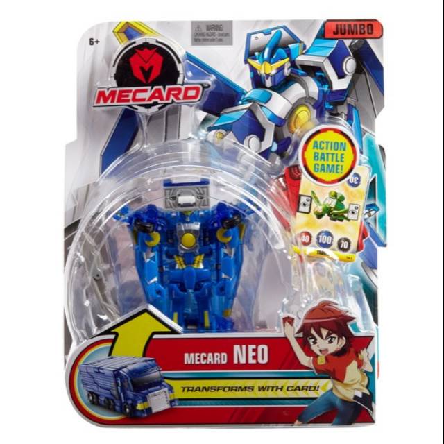 Jual Turning Mecard Neo Jumbo Mecardimal Figure Mecanimals | Shopee ...