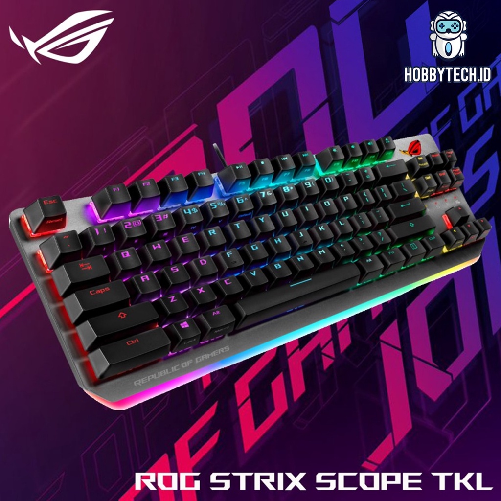 Jual ASUS ROG Strix Scope TKL Mechanical Gaming Keyboard | Shopee Indonesia