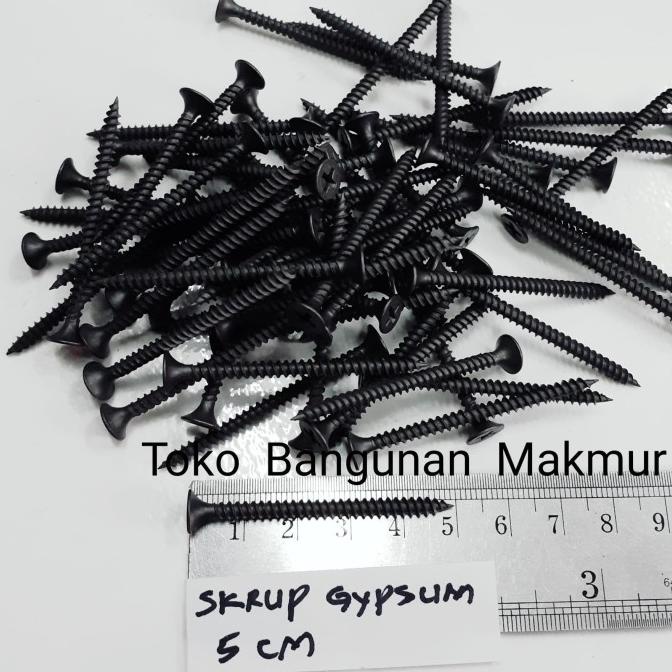 Jual Skrup Gipsum 6x2" 5cm Sekrup 100pcs | Shopee Indonesia