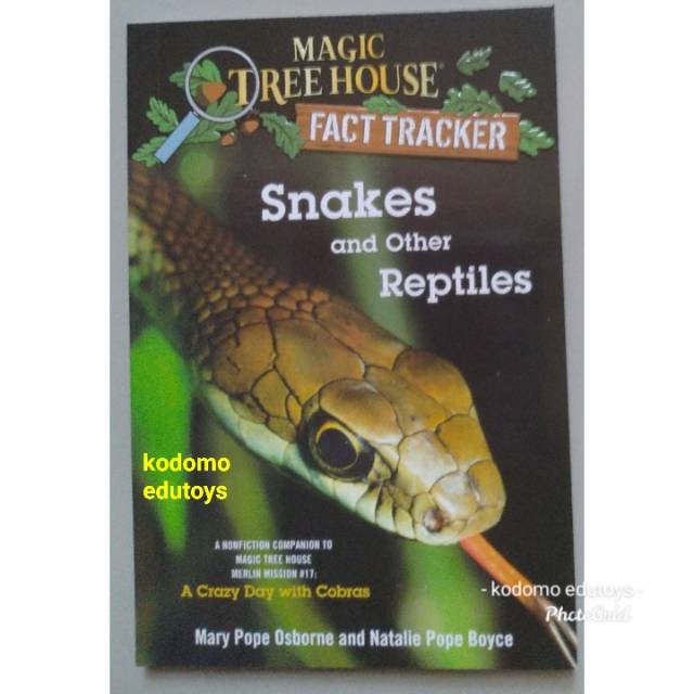 Jual Snakes and Other Reptiles( Magic Tree House Fact Tracker ...