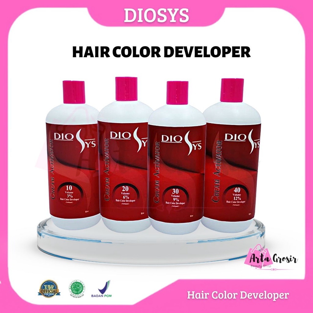 Jual DIOSYS Hair Color Developer 150ML & 500ml / Cream Activator ...