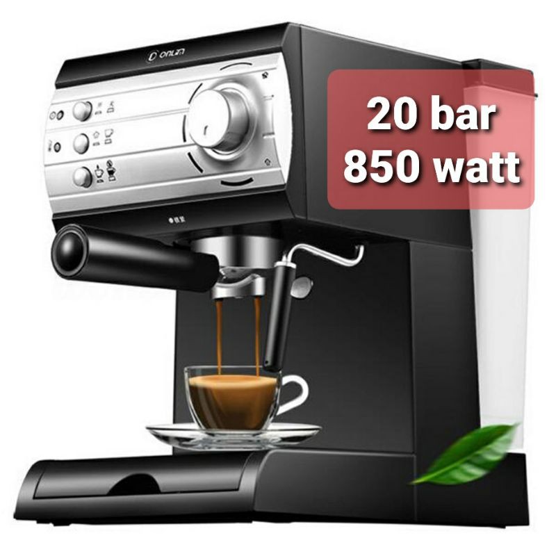 Jual Mesin Kopi Espresso Semi Automatic 20 bar Coffee Machine Espreso Low Watt | Shopee Indonesia