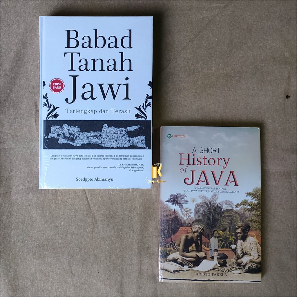 Jual PAKET BUKU BABAD TANAH JAWI & A SHORT HISTORY OF JAVA | Shopee Indonesia