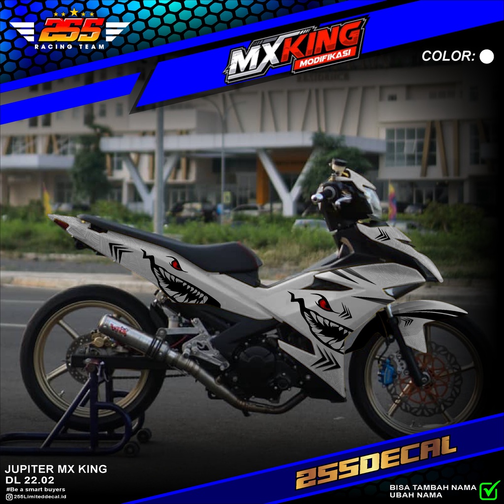 Jual (BISA COD) Decal MXKING 150 full body Full Blok - Dekal Sticker MX ...