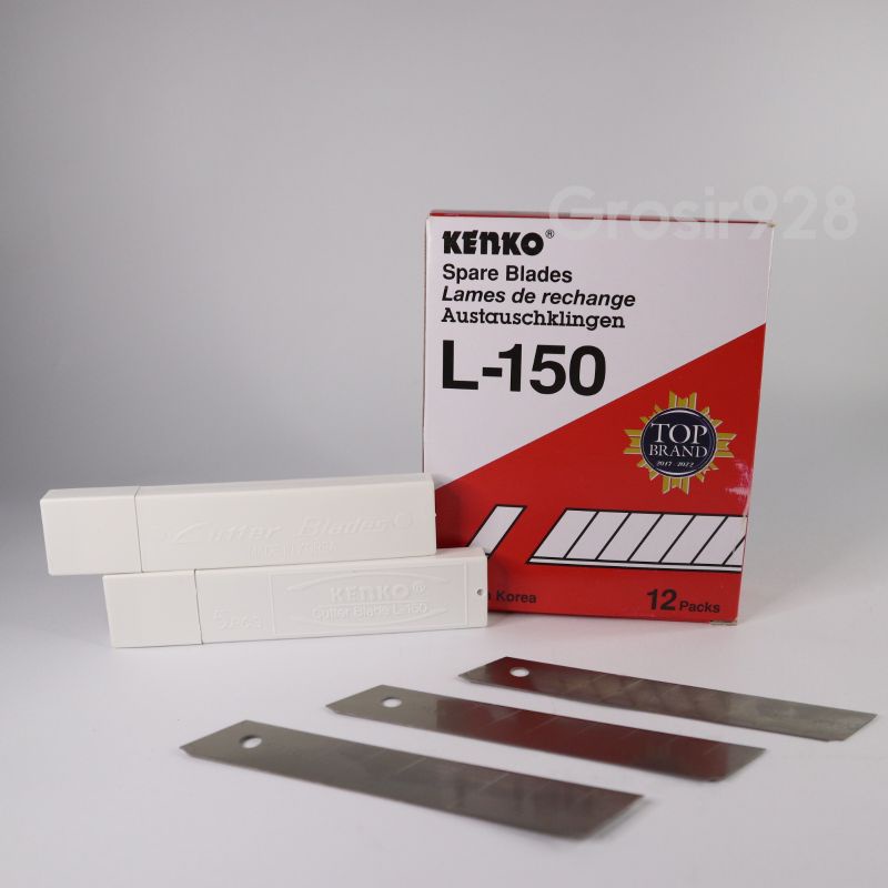 Jual (Per Tube) Cutter Blade / Refill Cutter / isi pisau Cutter Kenko L ...