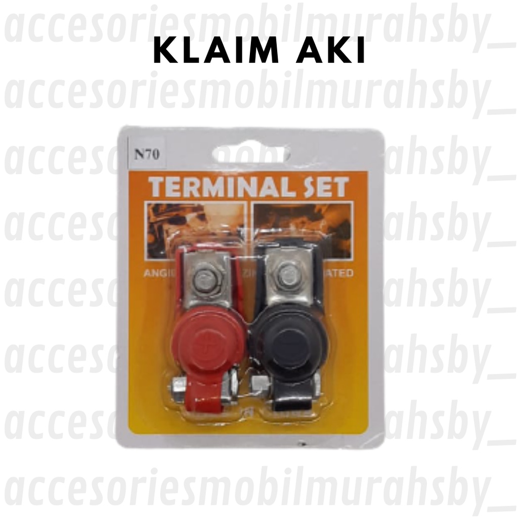 Jual Kepala Aki Klem Aki Terminal Accu Mobil N40 / N70 | Shopee Indonesia