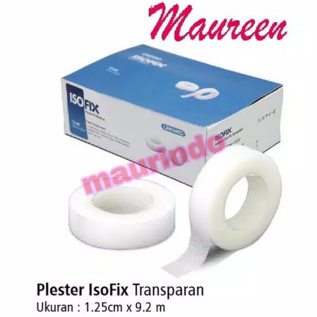 Jual [ COD] Onemed Plester Isofix 1.25cm x 9.2m Plester Luka Transparan ...