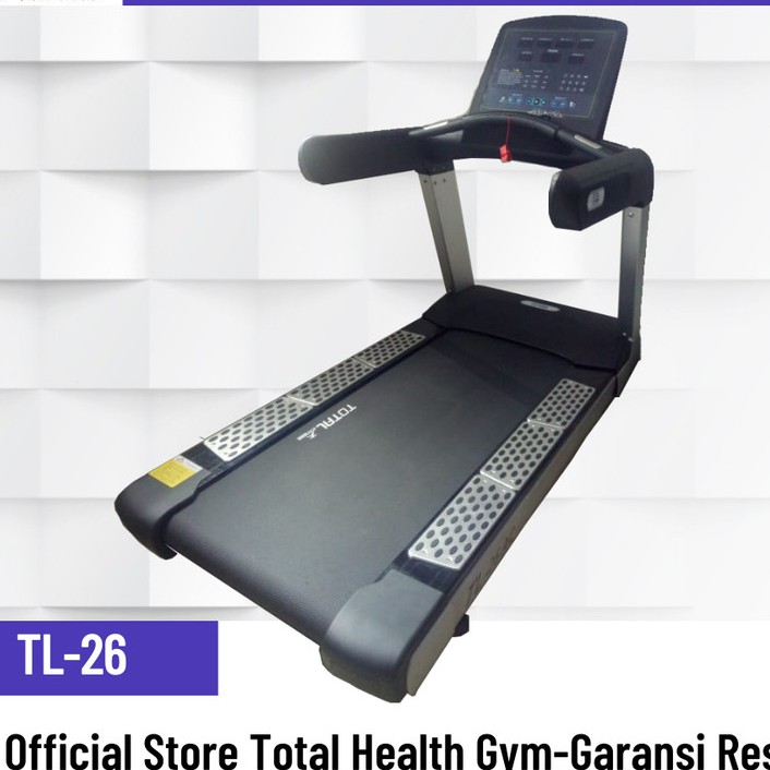 Jual Alat Fitness Treadmill Elektrik TL 26 AC | Treadmill Komersil Alat ...