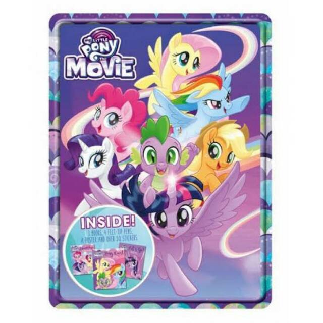 Jual My Little Pony The Movie Happy Tin | Shopee Indonesia
