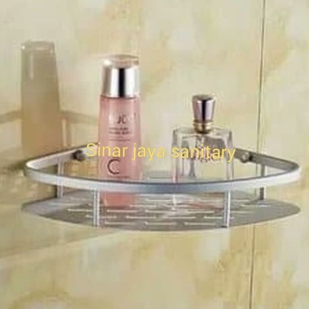 Jual Rak sabun kamar mandi aluminium / Tempat sabun dinding | Shopee ...