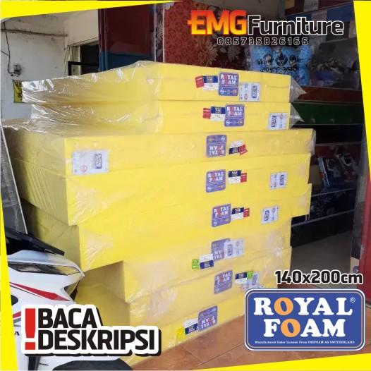 Jual ROYAL FOAM KASUR BUSA 140CMX200cm BONUS BANTAL dan GULING | Shopee ...