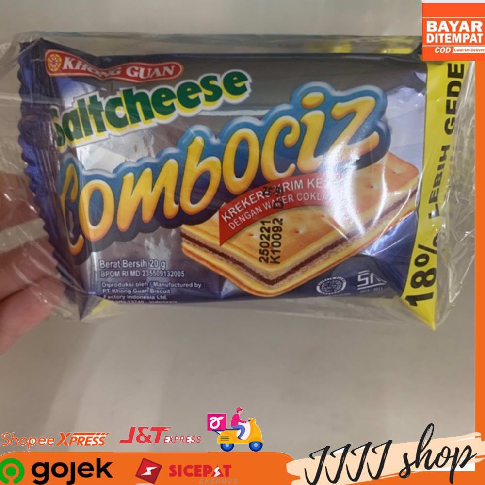 Jual Khong Guan Saltcheese Combociz Biskuit Cemilan Snack Rasa Keju isi ...