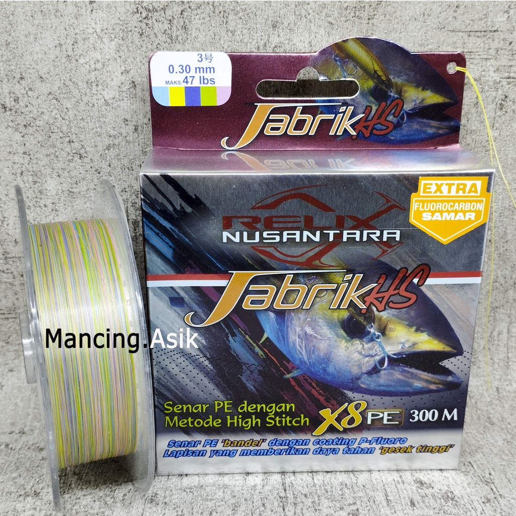 Jual Senar PE Jabrik Ukuran 1 1.5 2 2.5 3 3.5 4 5 6 8 - Tali Pancing ...