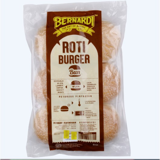 Jual BERNARDI ROTI BURGER WIJEN 6 PCS (9930101125) | Shopee Indonesia