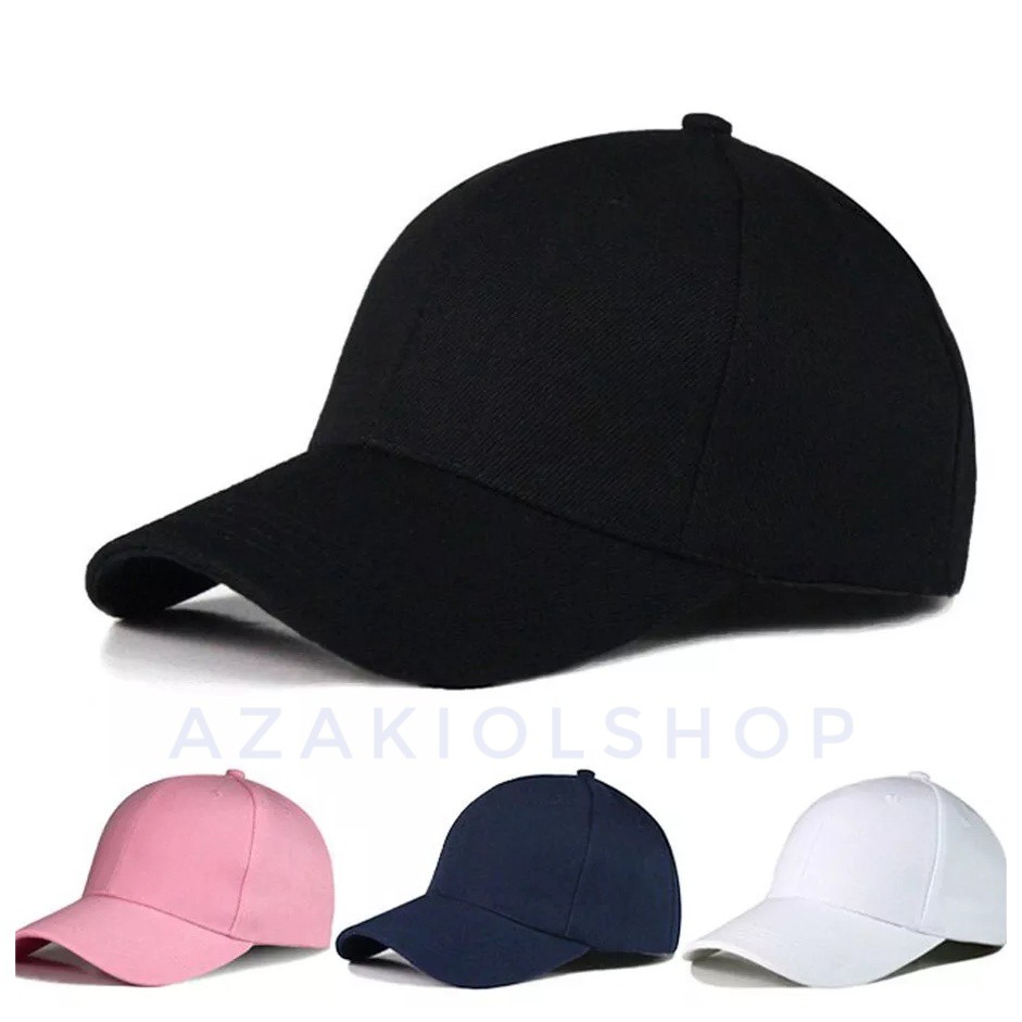 Jual TOPI HITAM POLOS | Shopee Indonesia