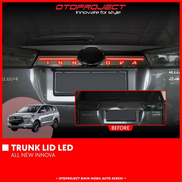 Jual Trunk Lid LED / Lis Bagasi All new Innova Welcome Light Otoproject ...