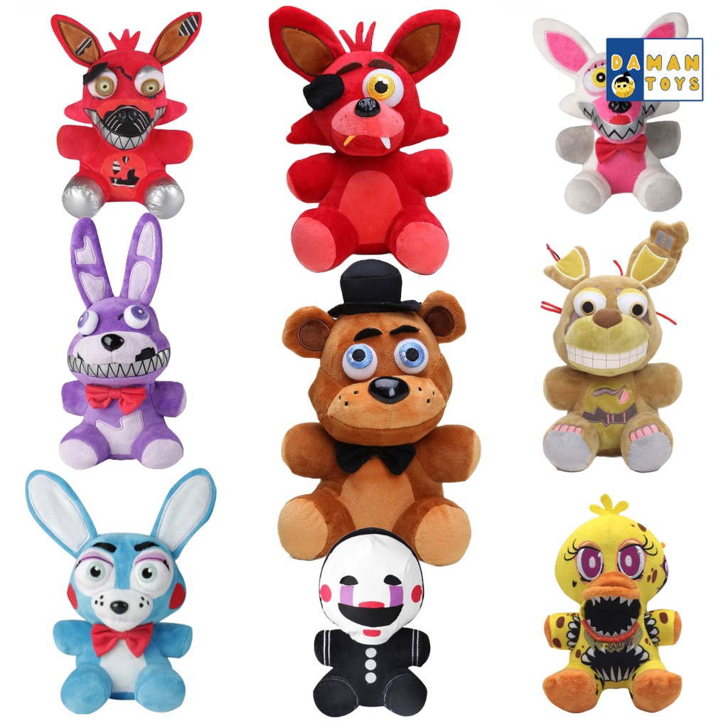 Jual Boneka Freddy's FNAF Mainan Five Night At Freddy Security Breach ...