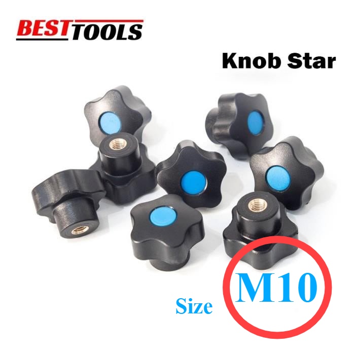 Jual Female Thread Screw Star Knob Bintang M10*50mm | Shopee Indonesia