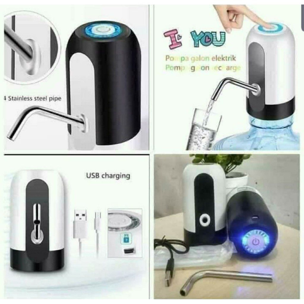 Jual Dispenser Pompa Air galon Elektrik Listrik Portable Water Electric ...